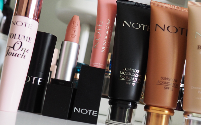 Letní romantický makeup Note kosmetika recenze sleva a soutěž | ILoveMakeUp